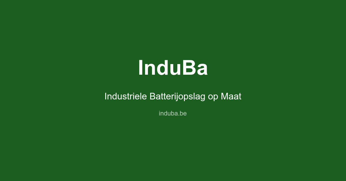 Referenties | InduBa | Bewezen Resultaten | InduBa